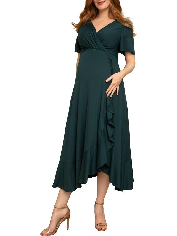 TIFFANY ROSE MATERNITY TIFFANY ROSE MATERNITY Faux Wrap Midi Dress